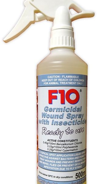 F10 Germicidal wound spray with insectiside 500ml – AC Smith